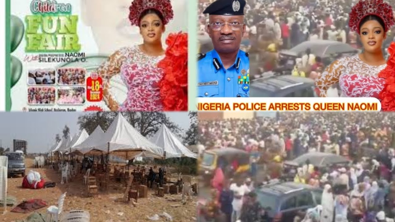 THERE WAS NO POLICE, ROAD SAFETY, VIO, PARAMEDICS ETC AT IBADAN FUNFAIR ...