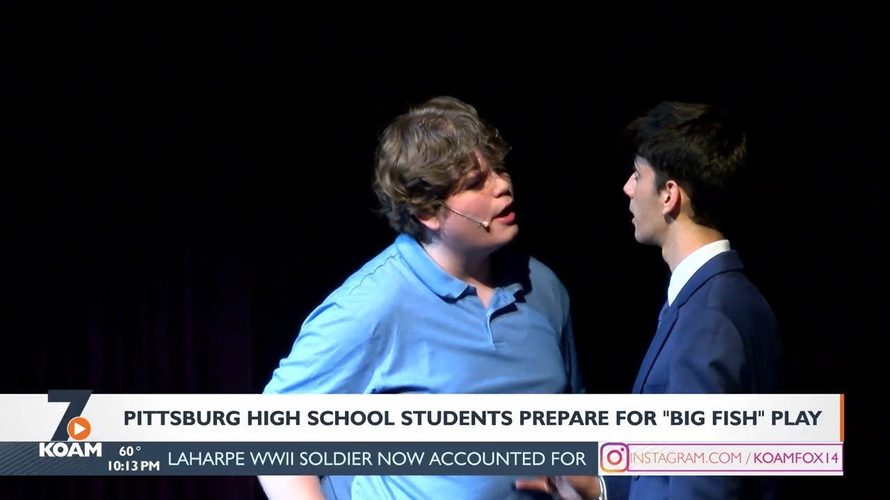 Pittsburg High School Students Prepare For "BIG FISH" Play (11/08/22 ...
