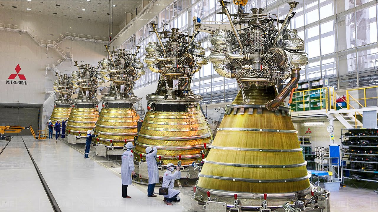 How Japan Builds Massive Space Rocket Inside Billions $ Facility - YouTube