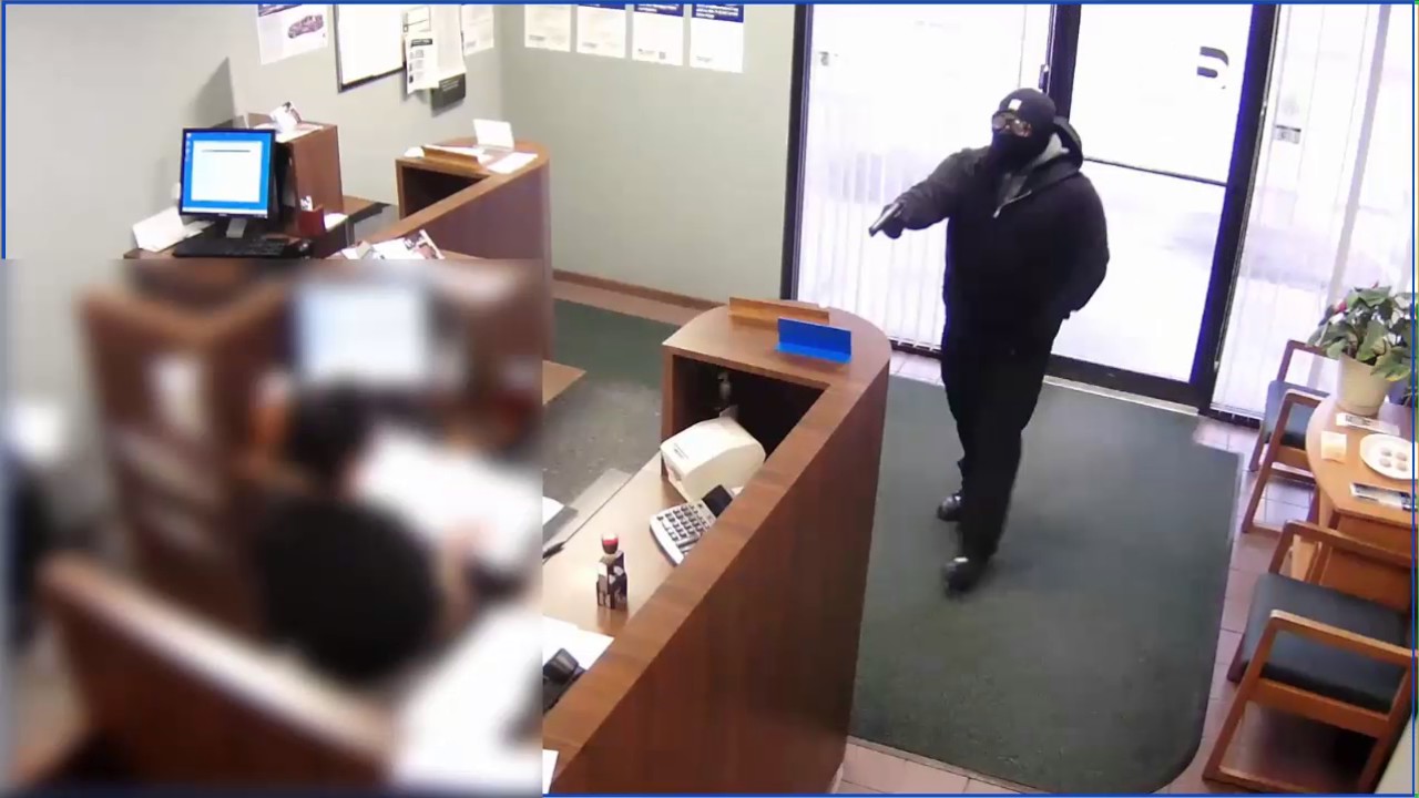 AJ40142 Creighton Federal Credit Union Bank Robbery - YouTube