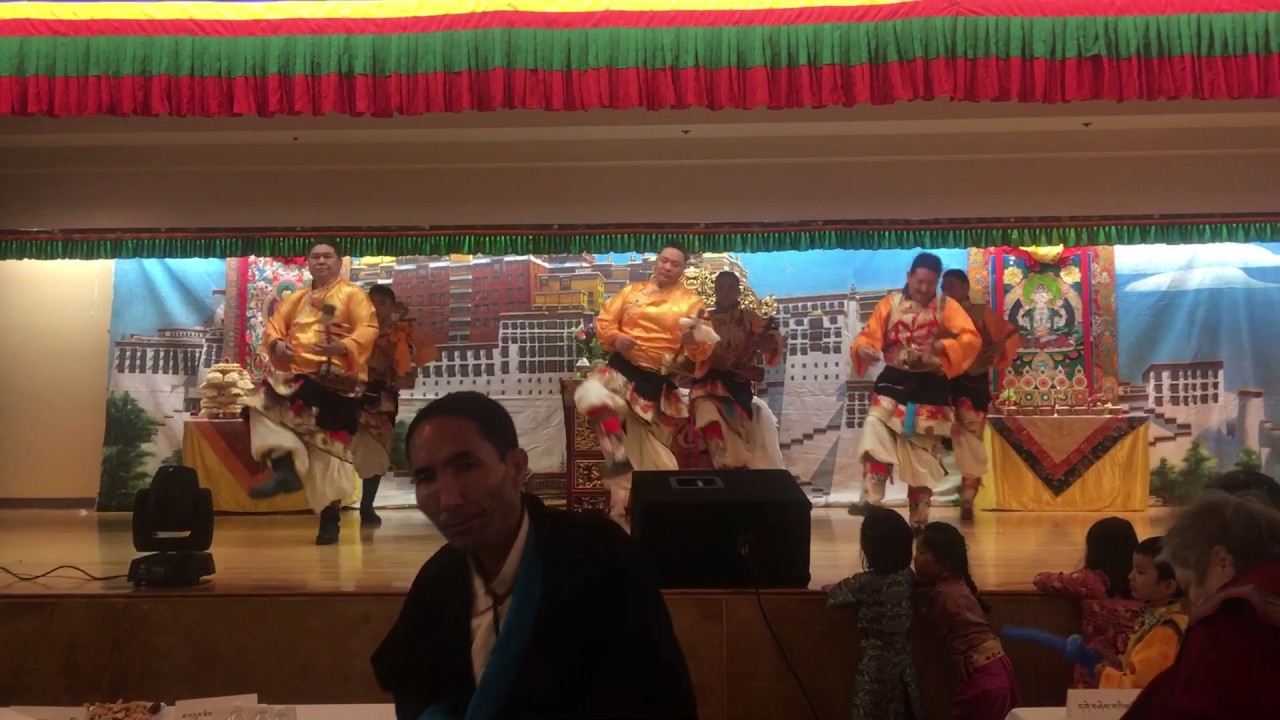 NYC 2017 losar bawa dance - YouTube