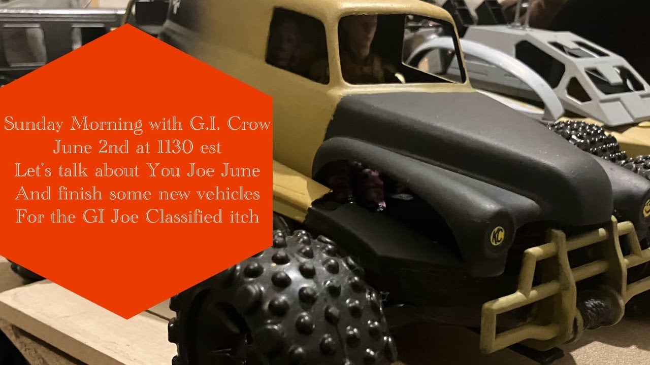 Sunday Morning with GI Crow: A YO Joe Vehicle Jam! - YouTube
