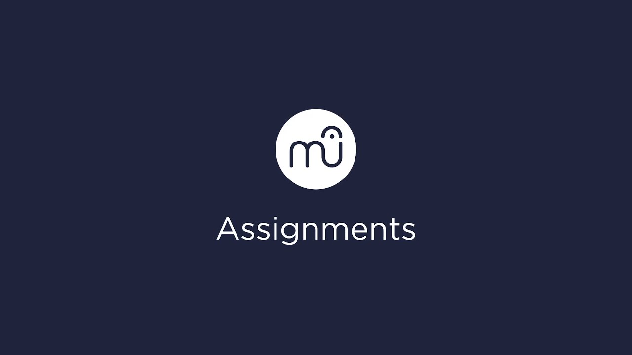 MuseClass Assignments - YouTube
