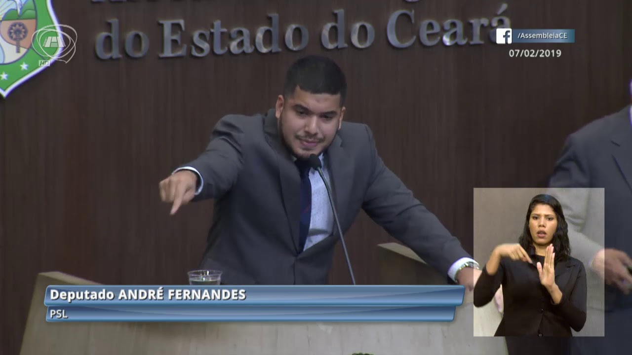 POLÊMICA NO CEARÁ!!! Clima na ALCE esquenta após fala do Deputado André ...