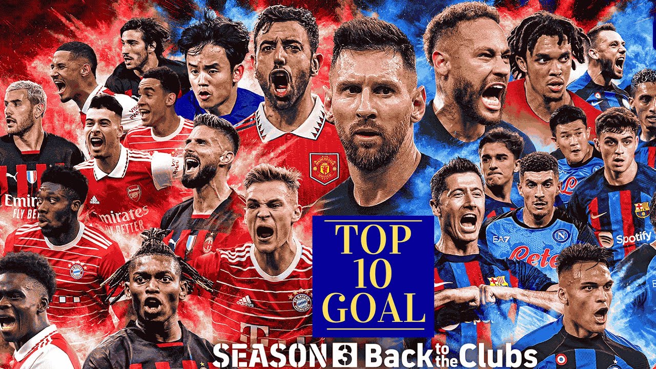 efootball 2023 - TOP 10 GOALS | 4K - YouTube