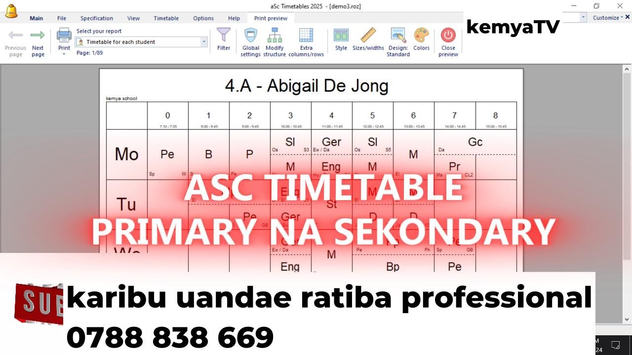 how to register or activate asc timetable - YouTube