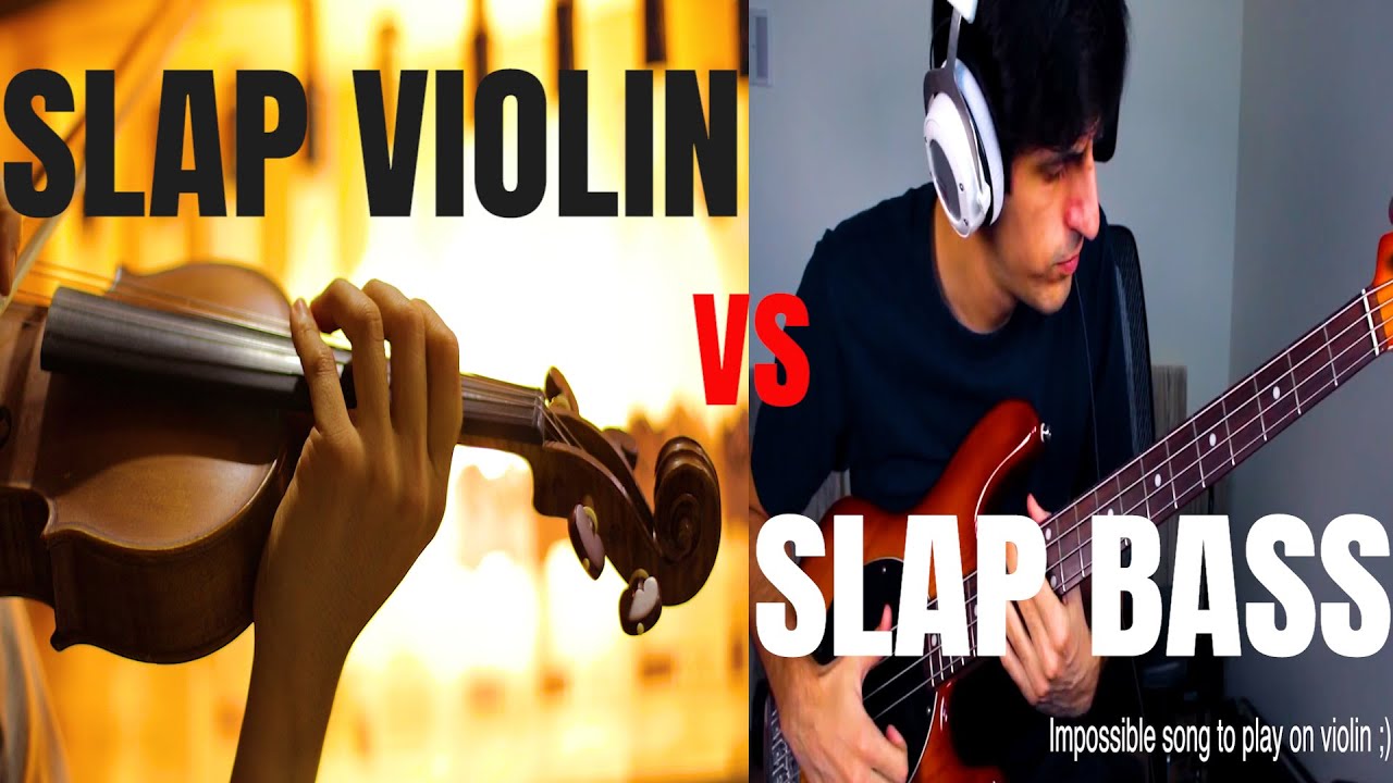 Slap Violin vs Slap Bass - YouTube