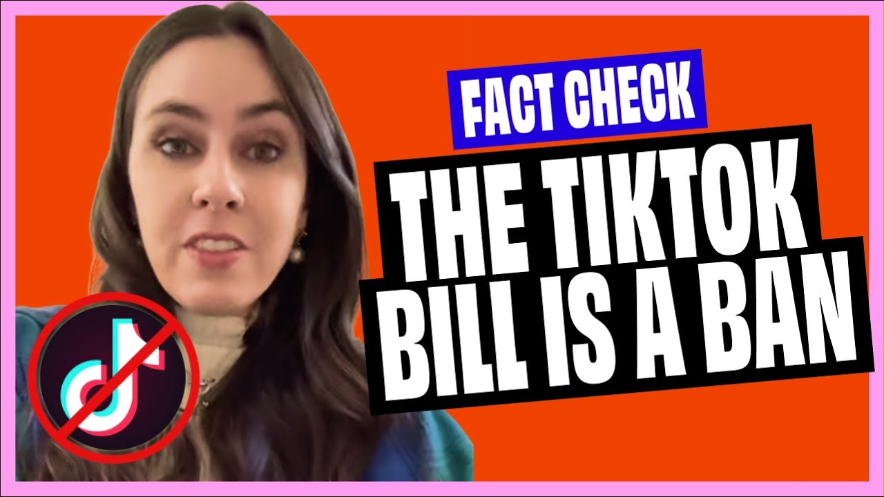The TikTok bill is a ban, according to lawmakers who passed it - YouTube
