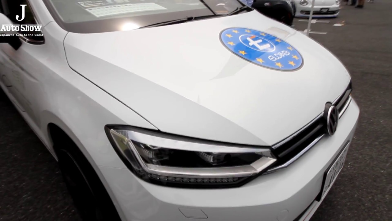 (HD)Volkswagen Golf Touran modified フォルクスワーゲン ゴルフ トゥーラン - スーパーカーニバル2017 ...