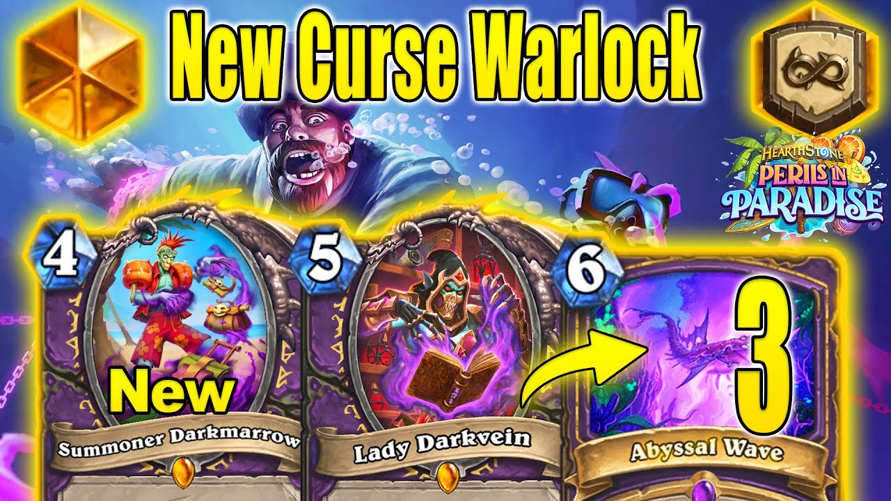 NEW Warlock Legendary Curse Warlock 3.0 Deck Is Absolutely CRAZY At ...