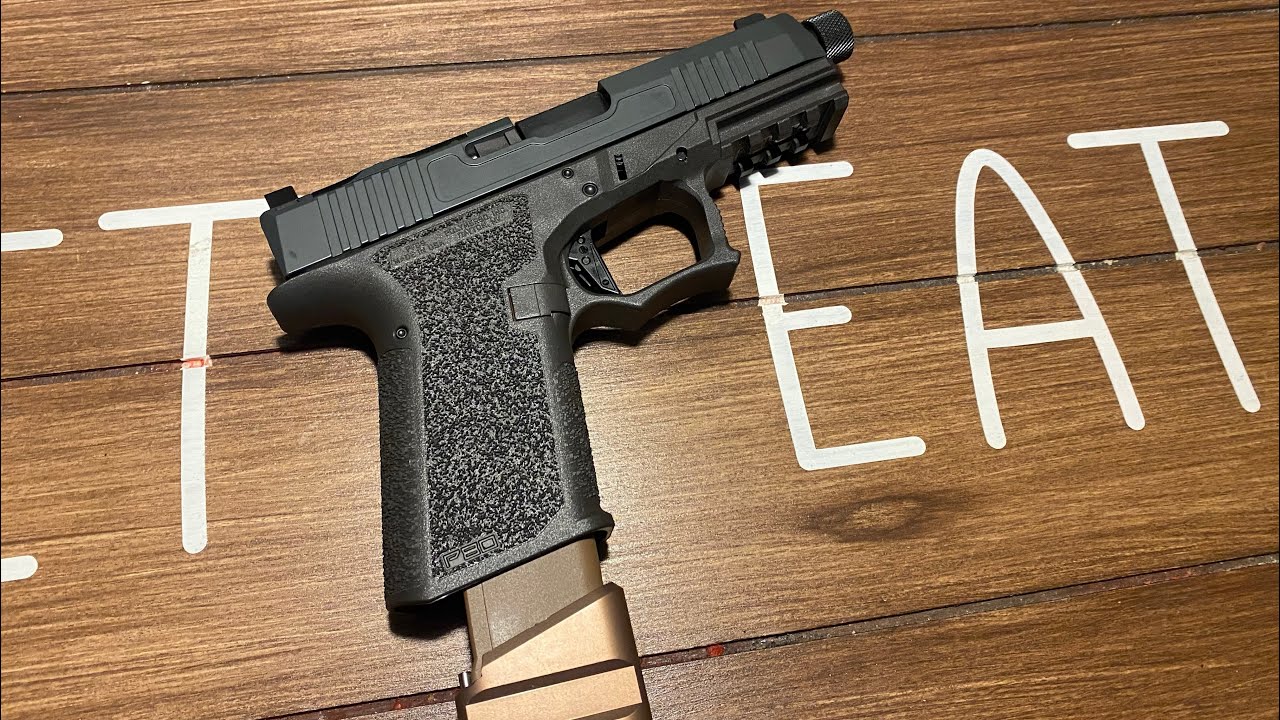 P80 Serialized Frame + Palmetto State Armory Dagger Slide (Gray RMR ...