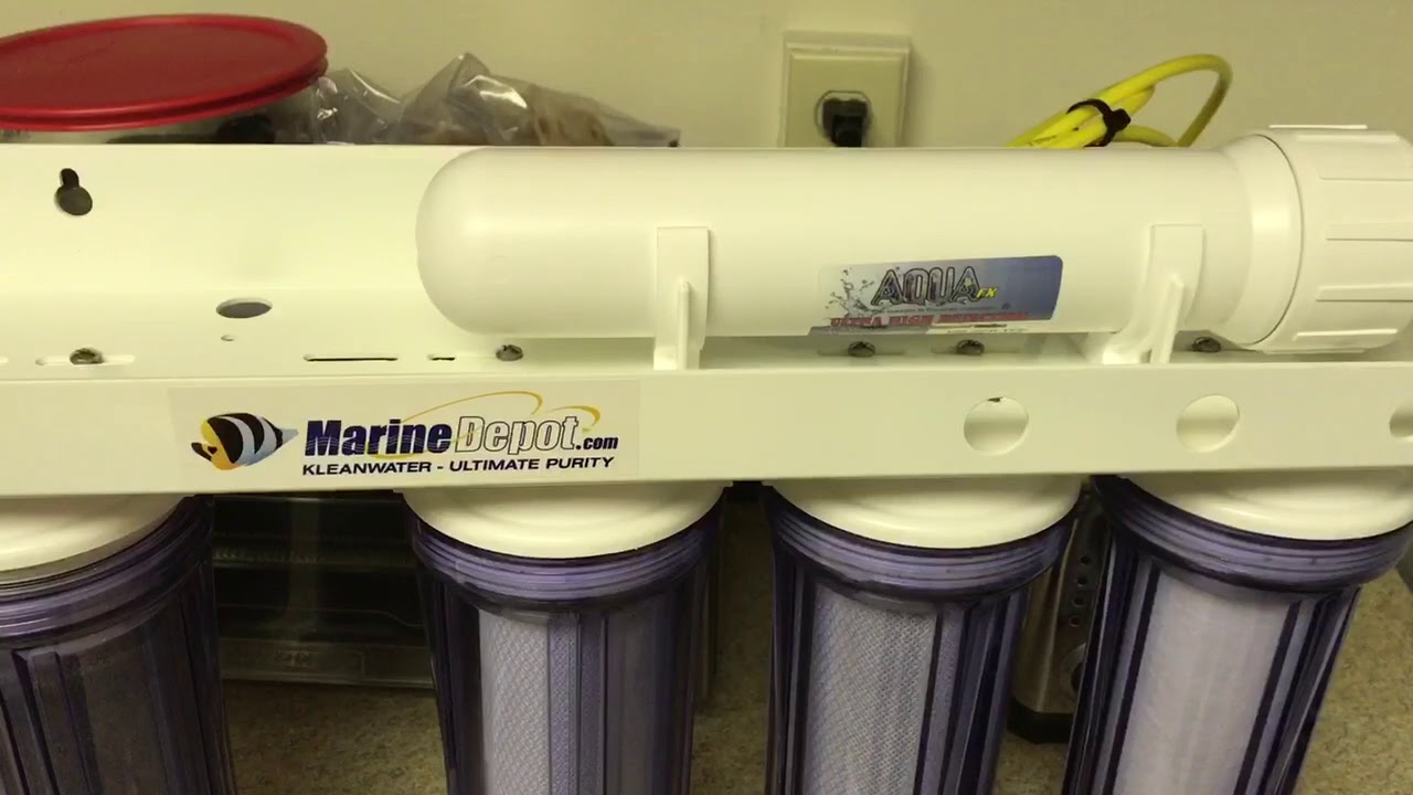 marine depot RODI unit - YouTube