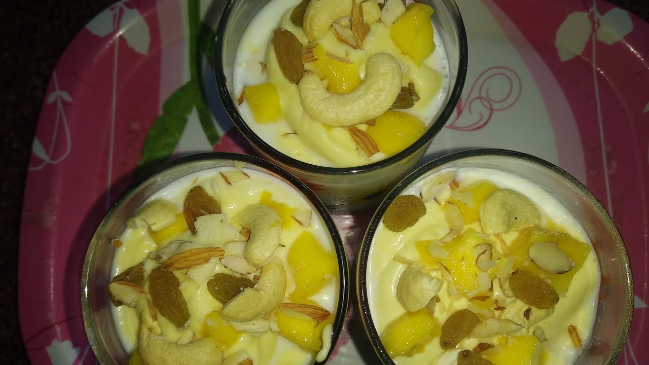 dalgona mango milk shake recipe - YouTube