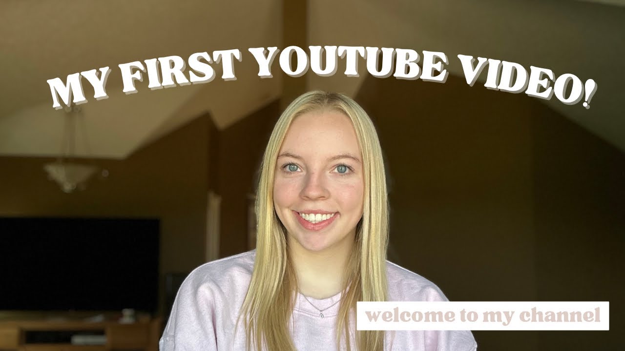 MY FIRST YOUTUBE VIDEO | introducing myself - YouTube