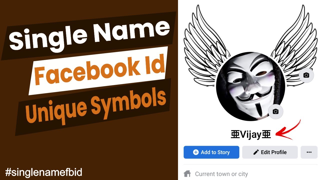 How To Make One Name On Facebook Using Android | Single Name FB Id ...