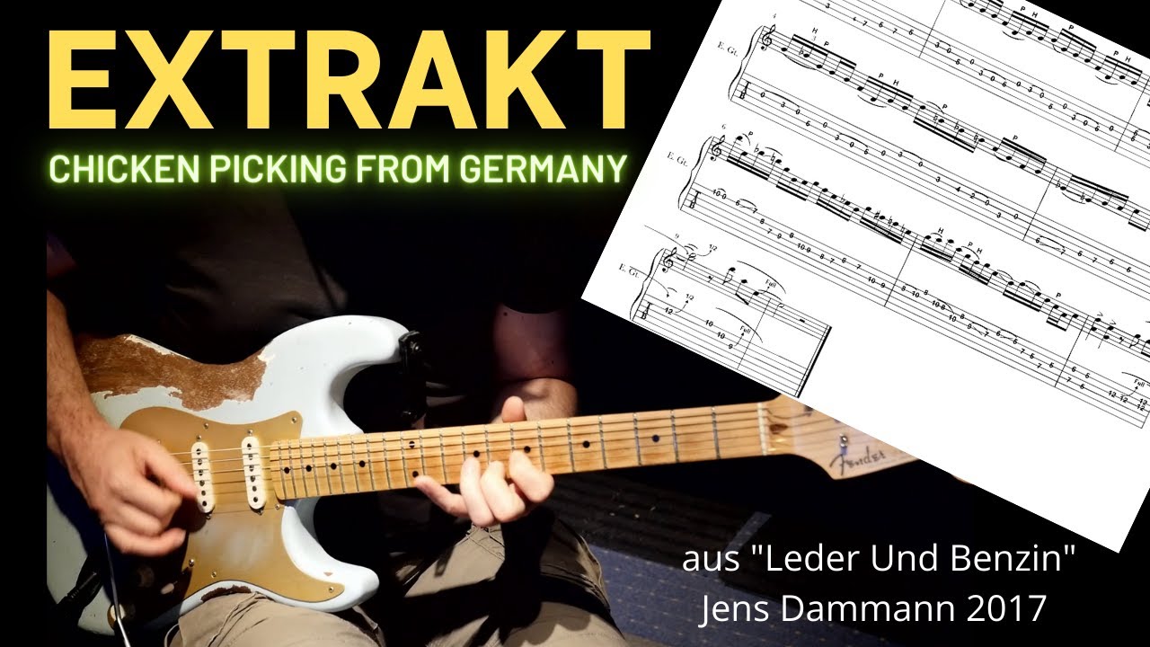 Guitar Solo from "Leder und Benzin" Jens Dammann 2017 - YouTube