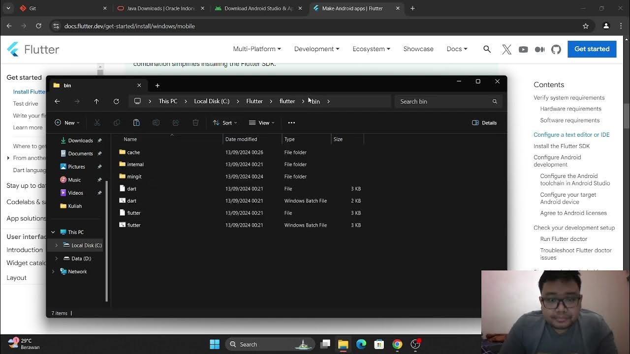 Tutorial Instalasi Android Studio dan Flutter - YouTube