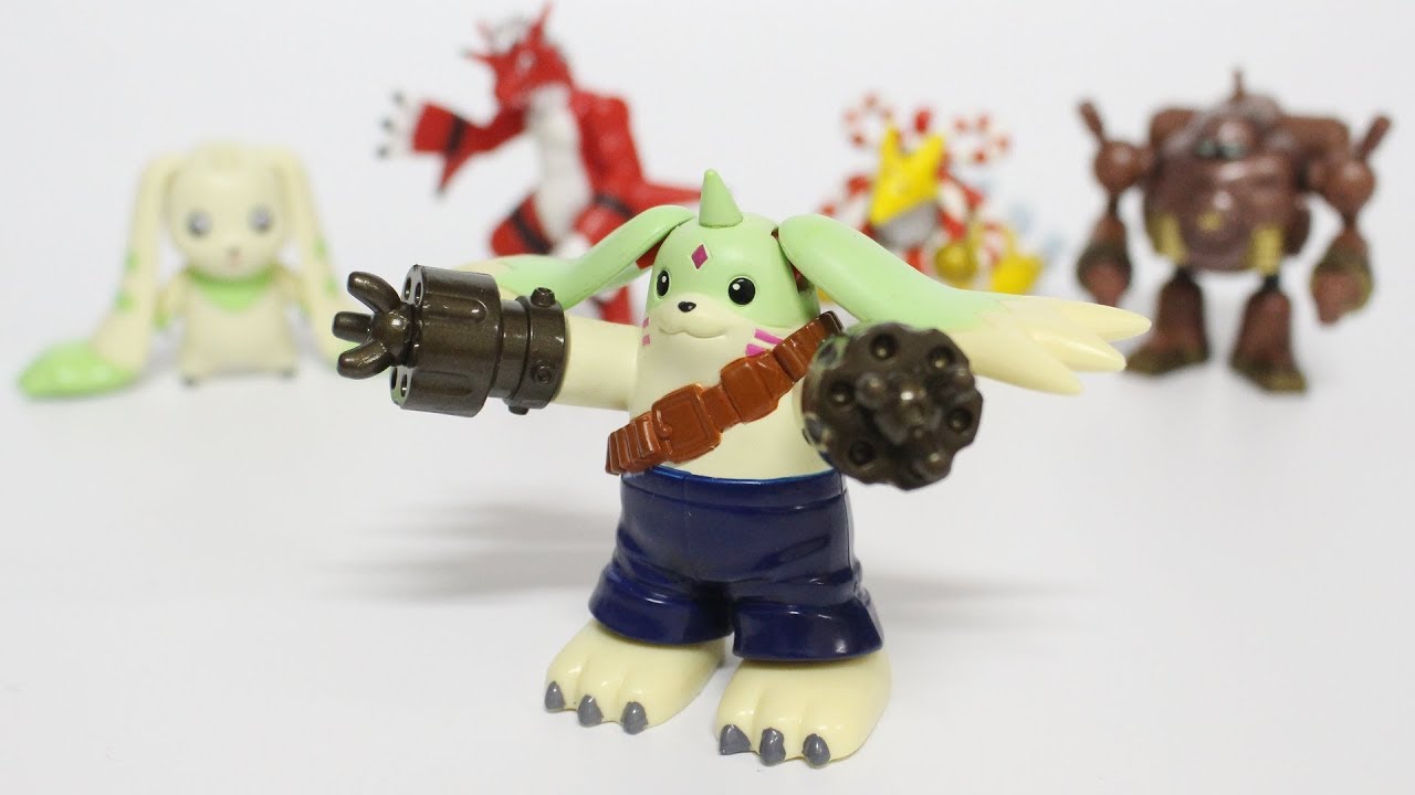Gargomon(ガルゴモン)-Digimon(デジモン) 03 Tamer Action Figure-Rare Old Toys in ...