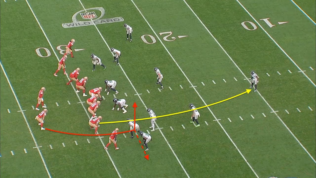 Brock Purdy bad pocket presence vs SEA 2022 - YouTube