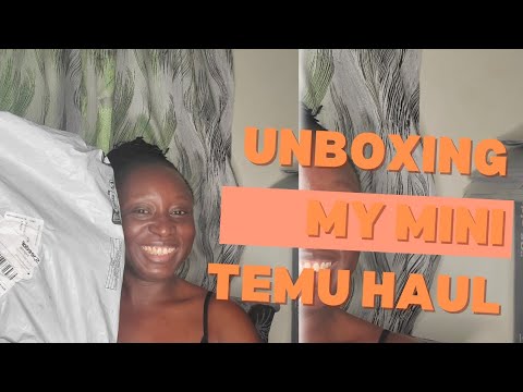 MINI TEMU UNBOXING WITH REVIEW - YouTube