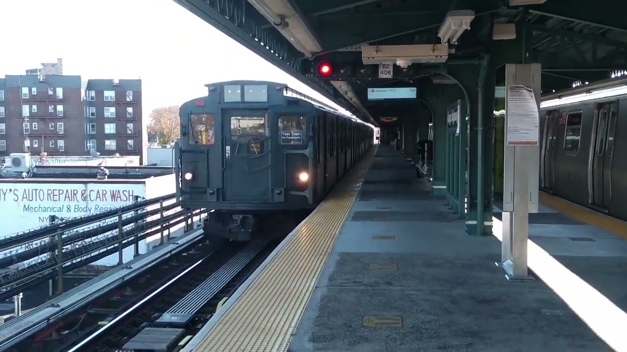 NYC Subway: R1/9 Museum Cars Passing Kings Highway as a Test Train ...