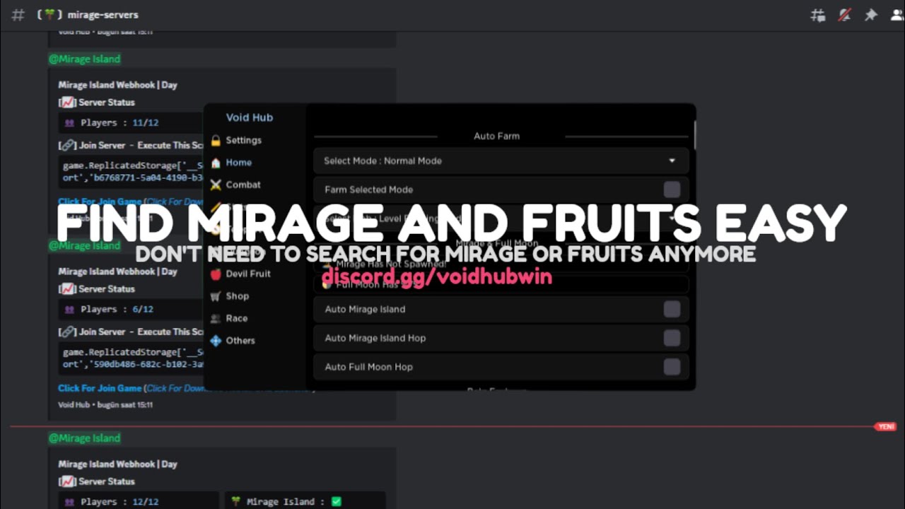 Blox Fruits Script Hack | FIND ANY FRUIT, INSTANT MIRAGE ISLAND, RAIN ...