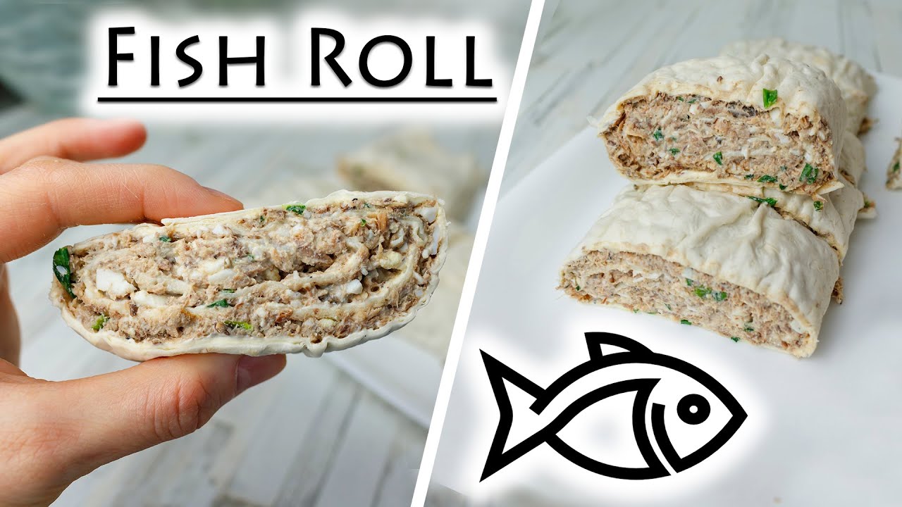 Cold Fish Roll Recipe - How to make Canned Tuna Roll - Appetizer ...