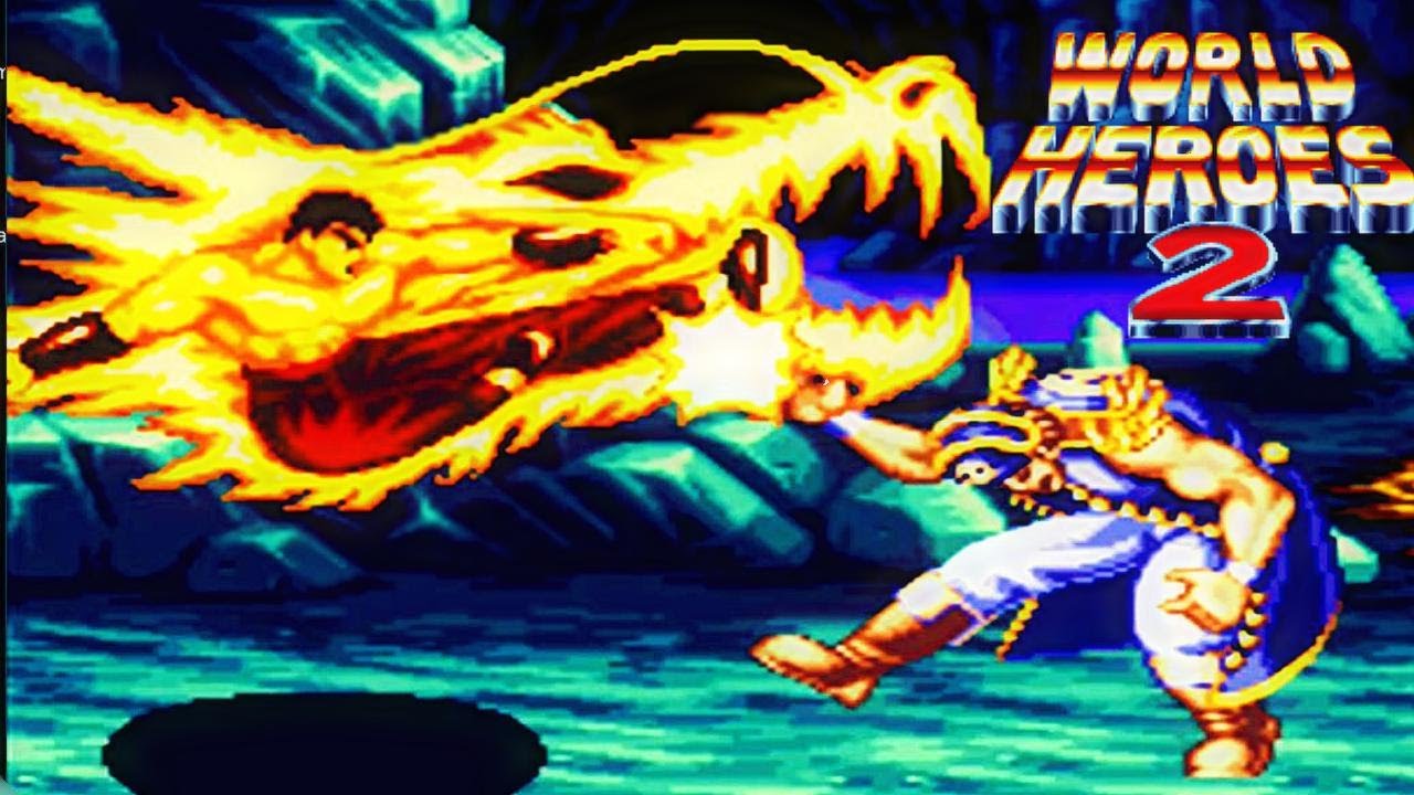 World Heroes 2 - Kim Dragon (No Death) Arcade 1993 60FPS - YouTube