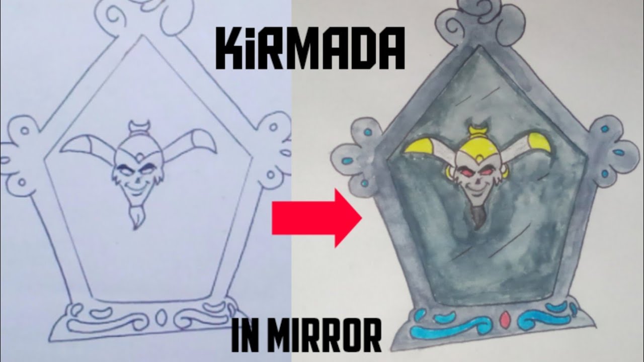 Drawing Kirmada in Mirror|Kirmada in Patliputra |(In English)| - YouTube