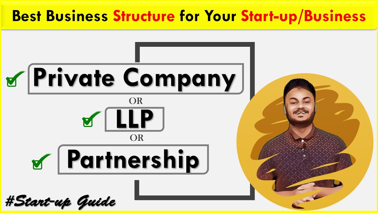 Best Business Structure for Startups | LLP vs Partnership vs Private ...