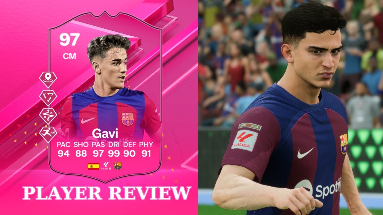 MAGICIAN!🪄 97 FUTTIES Gavi Player review - EA FC 24 - YouTube
