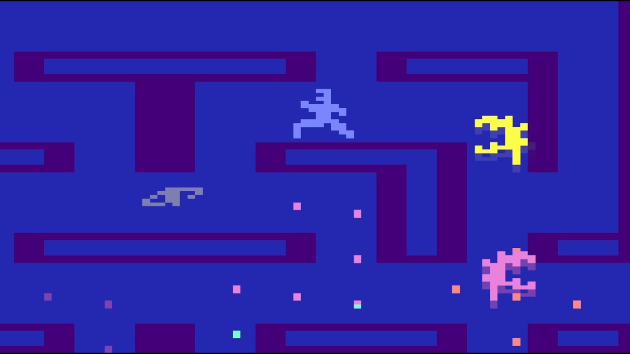 Alien Gameplay Atari 2600 - YouTube