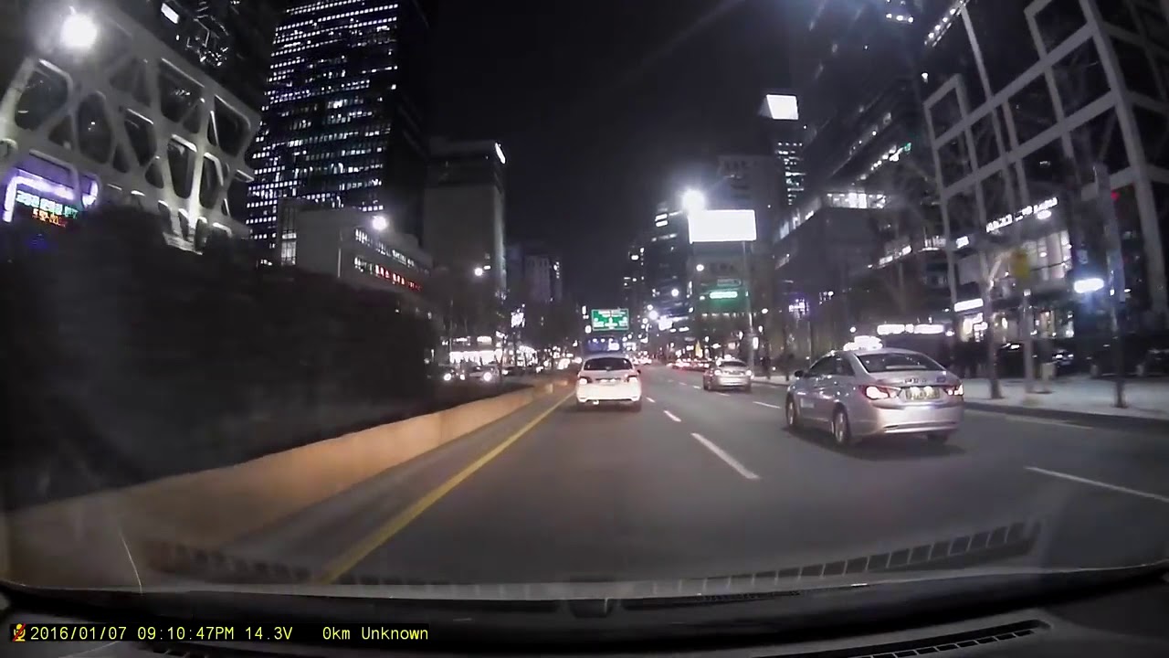 Тест видеорегистратора IROAD T10 DashCam Front Night Full HD 1 - YouTube