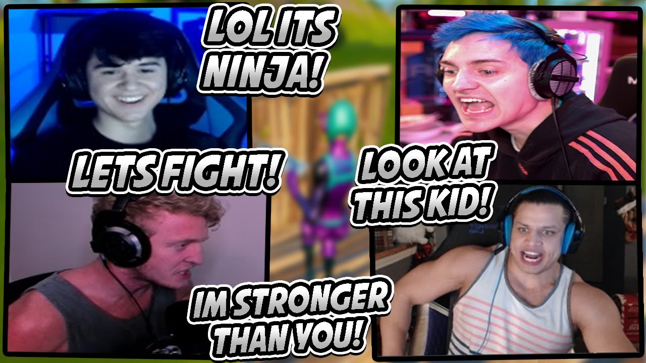 Ninja Vs Bugha Gets INTENSE! Tfue SCREAMS At Tyler1 After Getting ...