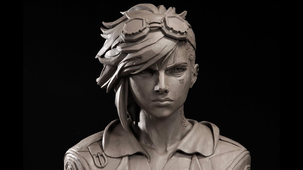 Arcane: Sculpting Vi with Philippe - YouTube