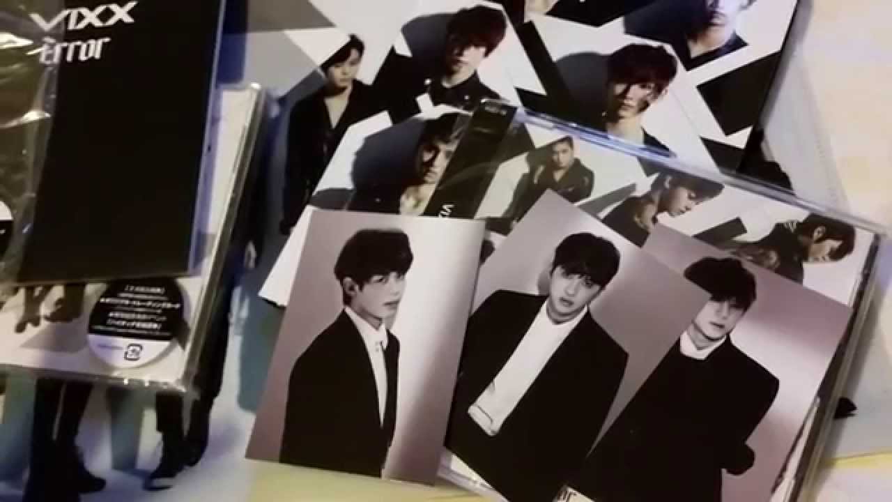 vixx error japanese version unboxing - YouTube