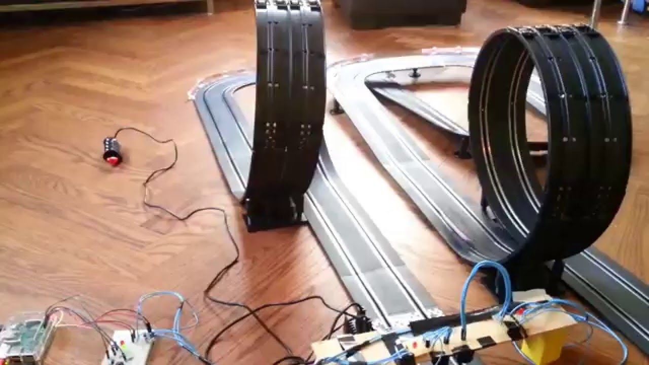 Slotcar race timer part 1 (DIY) - YouTube