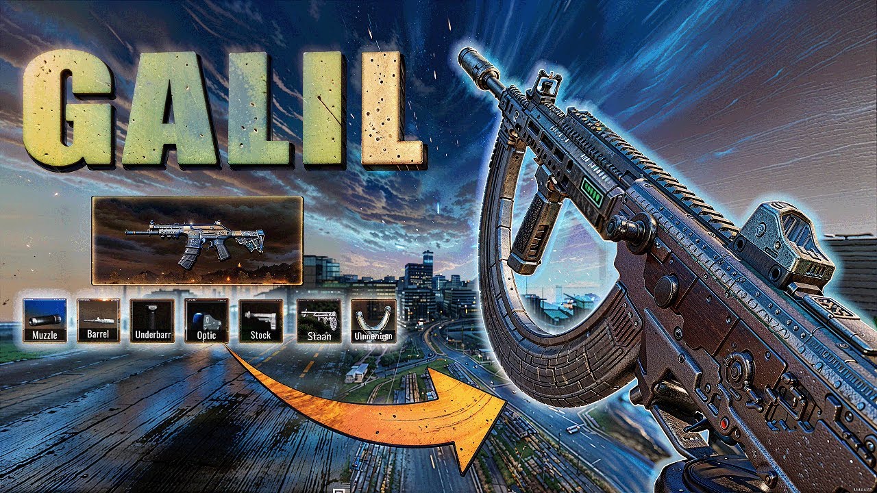 Best loadout for new weapon GALIL in blood strike. Galil + Vector ...