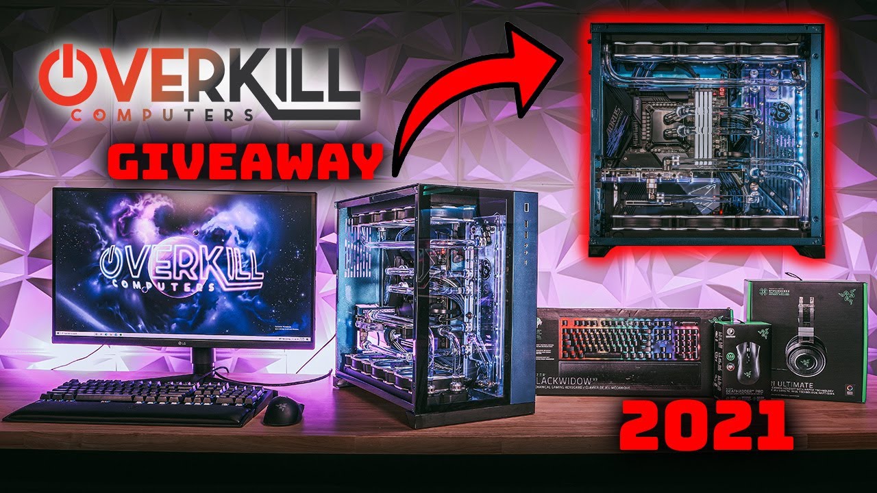 Overkill Gaming PC Giveaway! Project: BLUE STEEL - YouTube