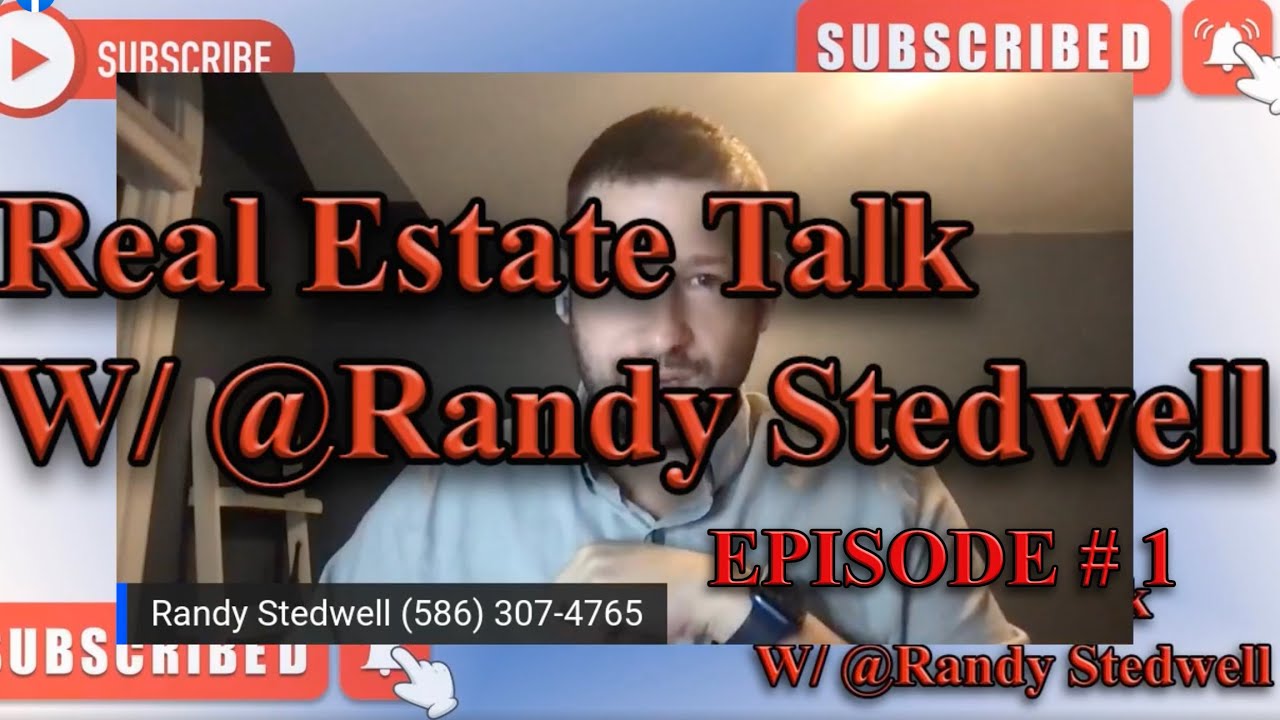 Real Estate Talk with Randy Stedwell Episode 1 | W/ Stewart Beal from Beal Capital - YouTube