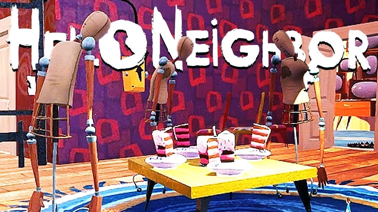 I Beat The Party ROOM!!!: Hello Neighbor Act 3 Gameplay #3 - YouTube