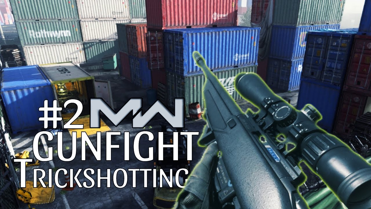 MW Gunfight Trickshotting #2 SICK 2PIECE! (14 Shots) - YouTube