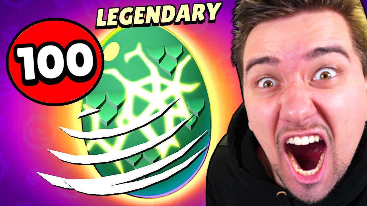 100x MONSTER EGG OPENING! 😱 | Brawl Stars - YouTube