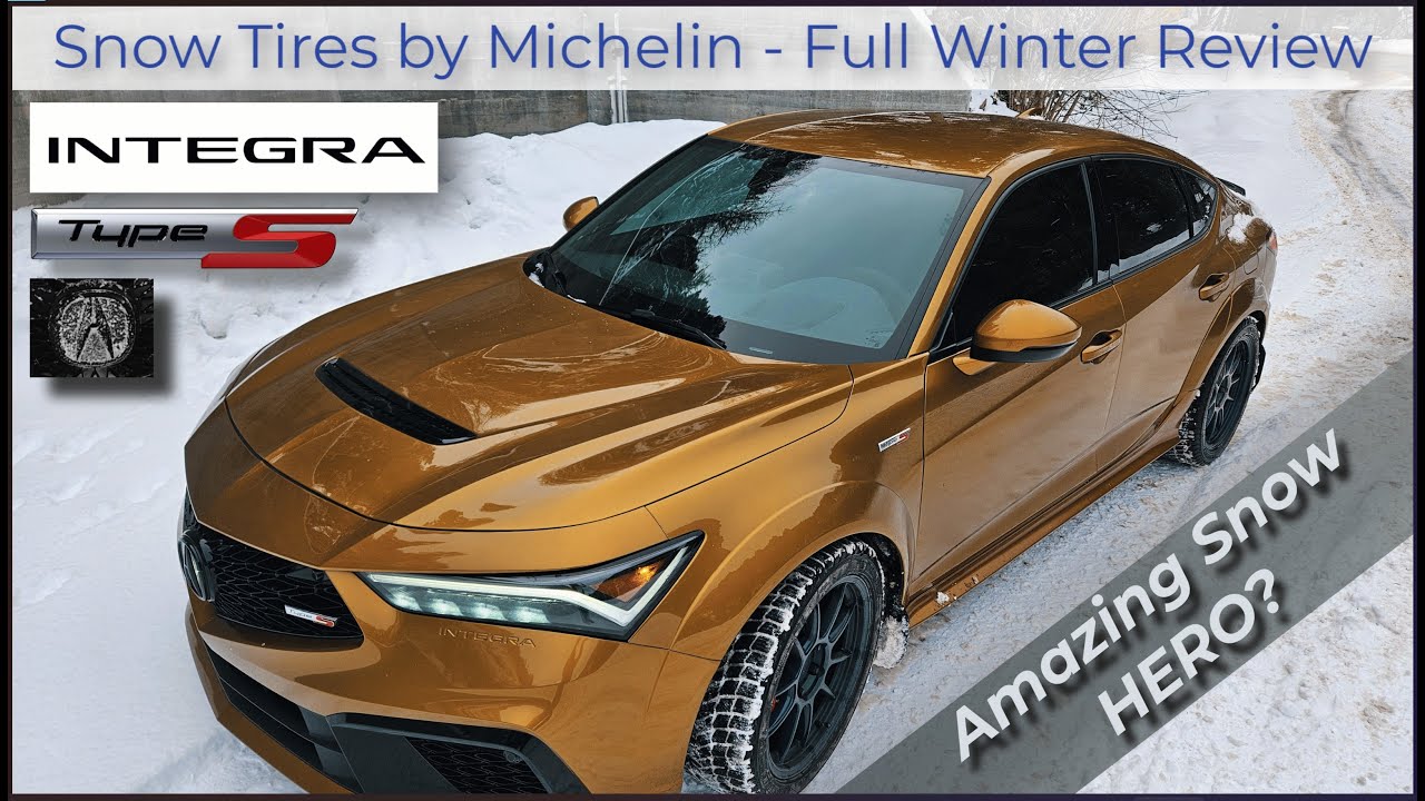 Acura Integra Type S Full Winter Review - Michelin Tires Continue to ...