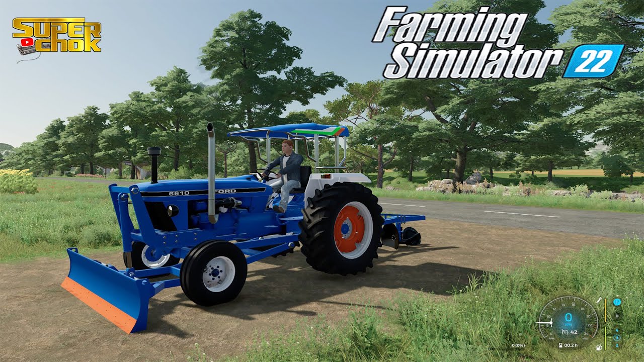 FS_22_tractor ford รถไถ่ประเทศไทย #1 - YouTube