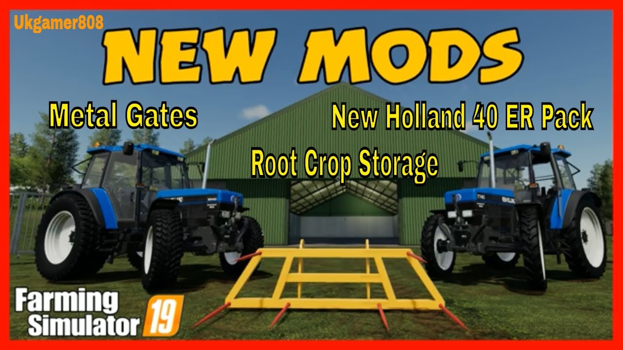 fs19 new mods New Holland 40ER Pack and mods in testing console fs19 ...