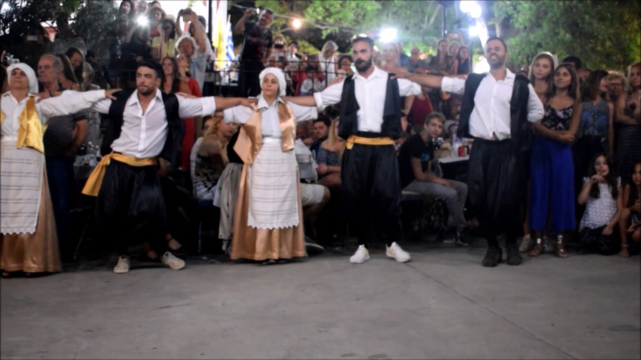 Ικαριωτικο πανηγυρι στο Φραντατο 6 Αυγουστου 2017 - YouTube