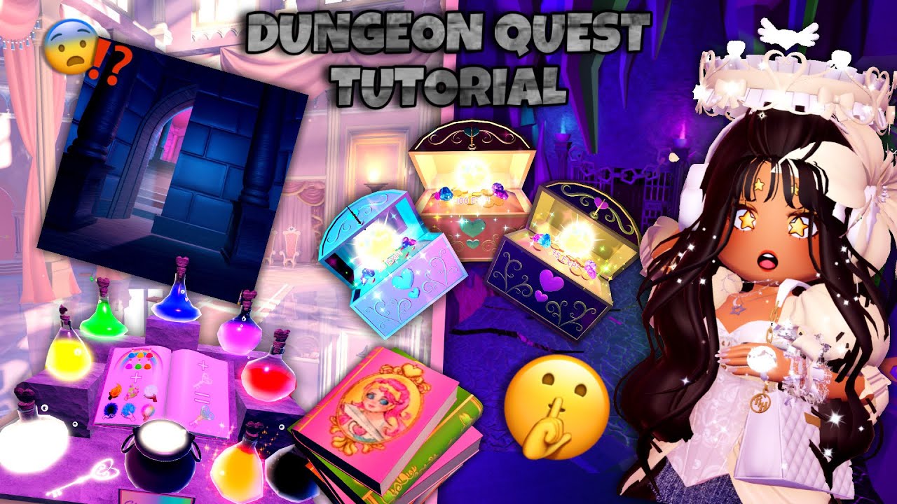 DUNGEON QUEST EASY TUTORIAL || 3 CHEST LOCATIONS + SECRET PASSAGEWAYS 🤫 ...