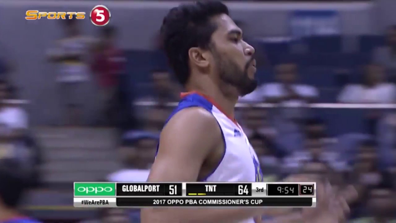 Ranidel De Ocampo Dunk Talk n Text vs Globalport April 21 2017 - YouTube