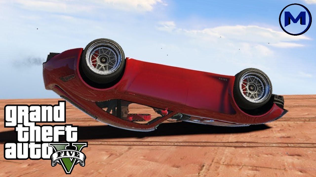 INSANE UPSIDE DOWN TURTLE RACE! (GTA V Funny Moments) - YouTube